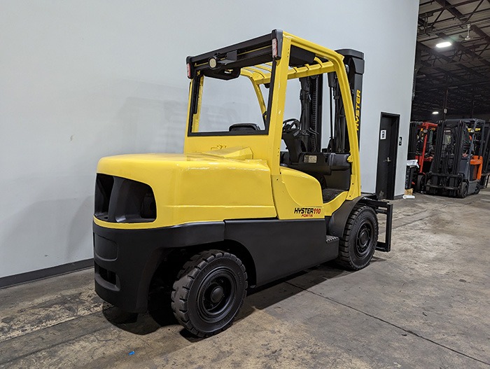 2010 Diesel Hyster Sit Down Rider H110FT - 123Forklift