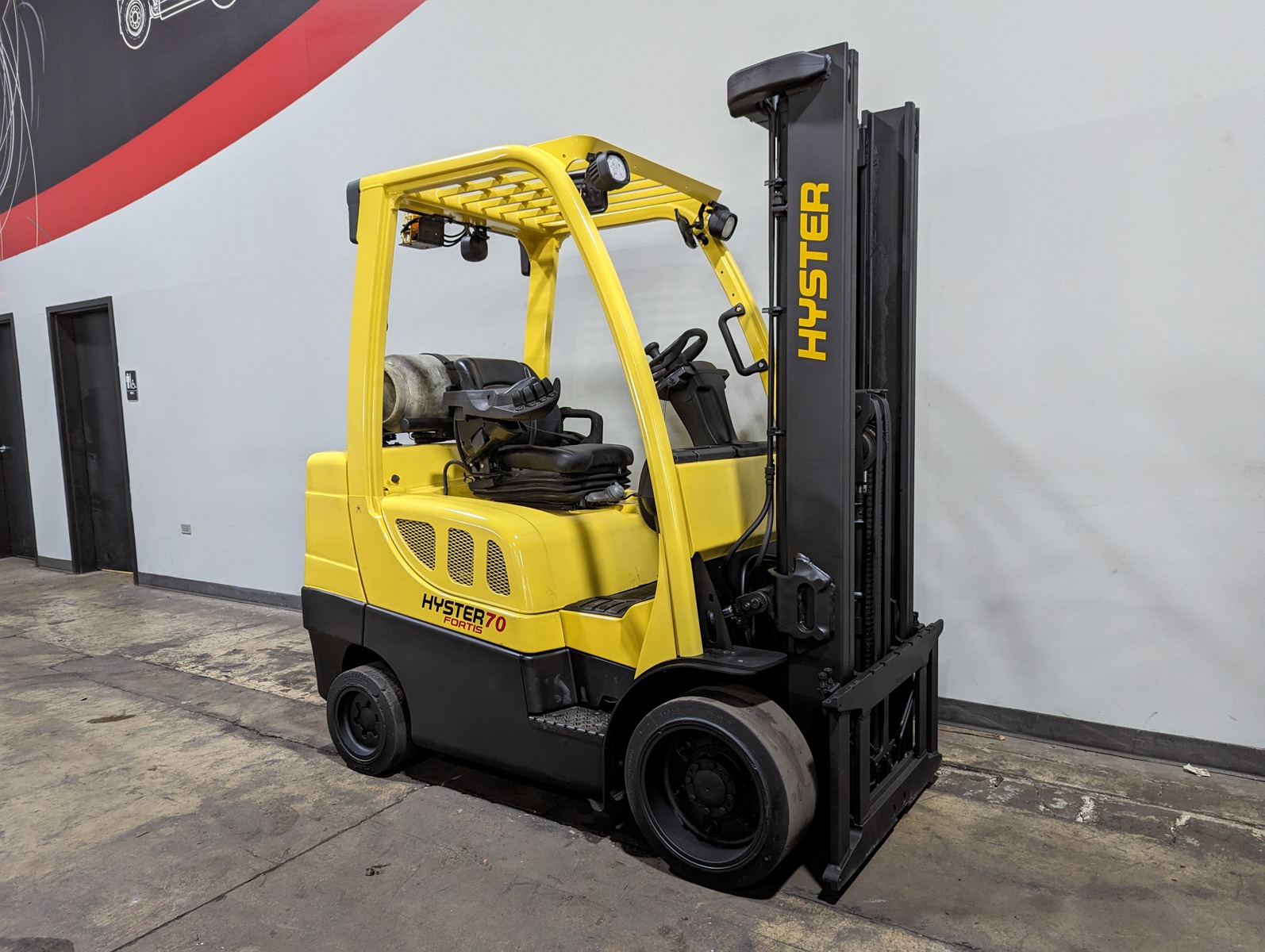 2015 Propane (LP) Hyster Sit Down Rider S70FT - 123Forklift