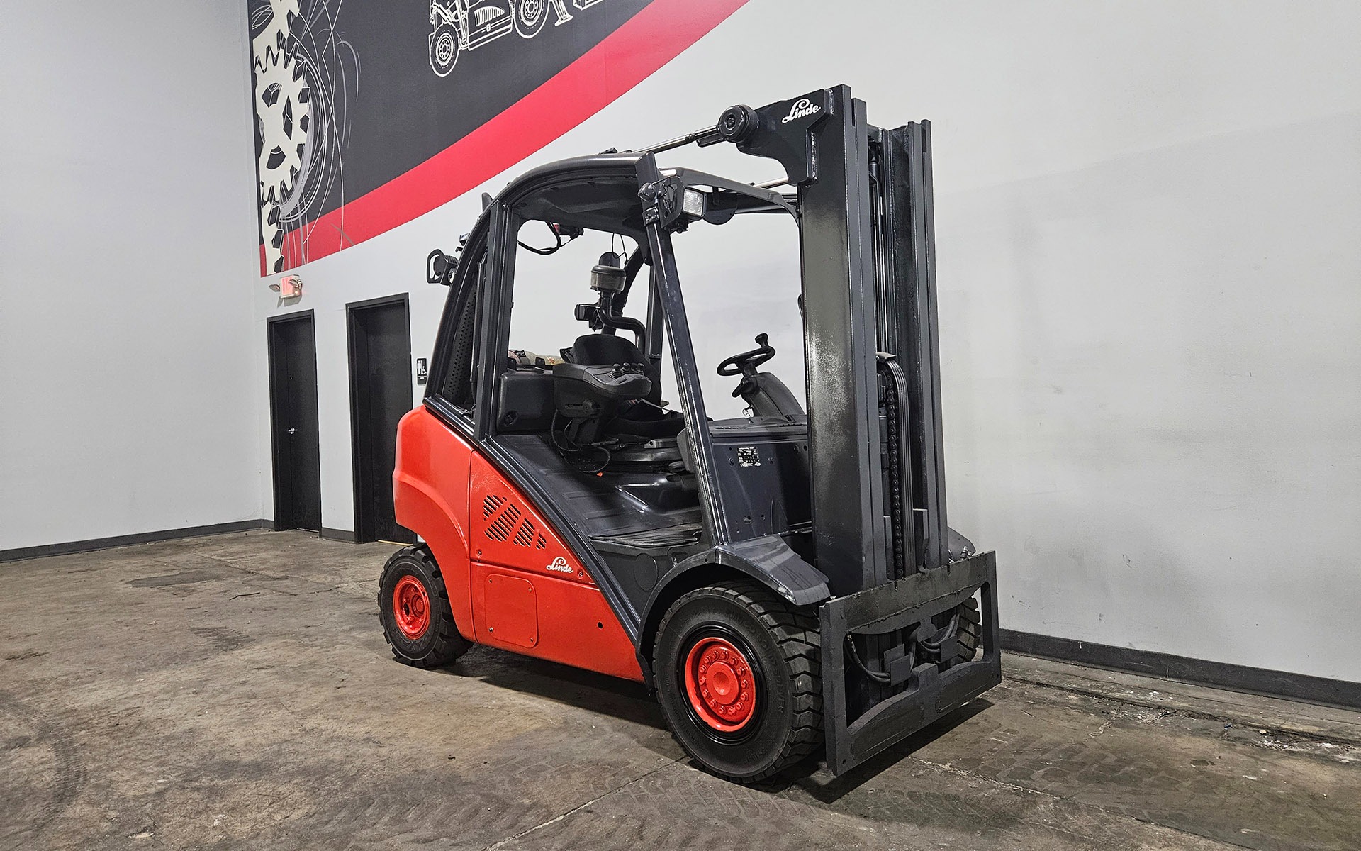 2017 Propane (LP) Linde Forklifts H35T - 123Forklift