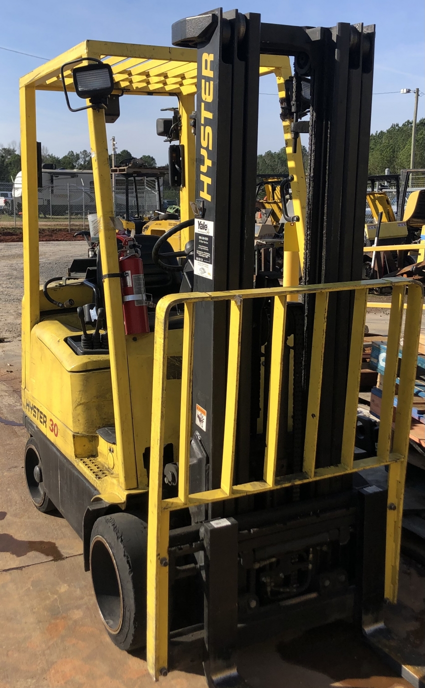 2002 Propane (LP) Hyster Sit Down Rider S30 - 123Forklift