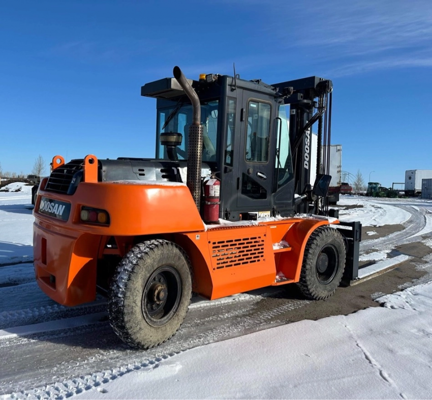 2013 Diesel Doosan Sit Down Rider D110S-5 - 123Forklift